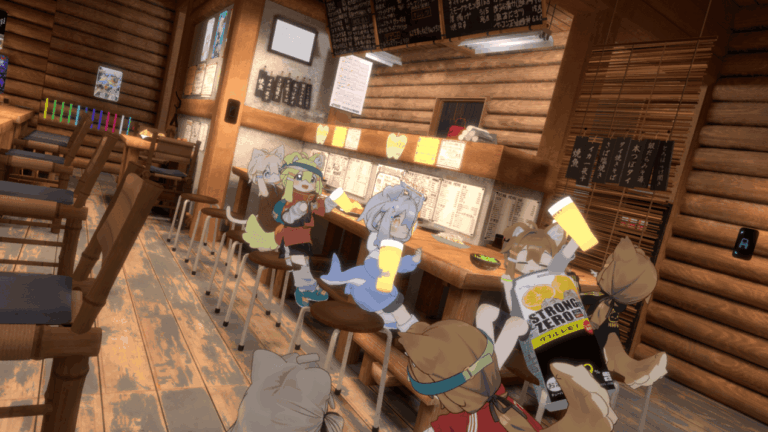 VR飲み会の解説と、VRChatで行ける居酒屋・BAR系ワールド特集！ – PlanetVRC VRChatワールド紹介サイト